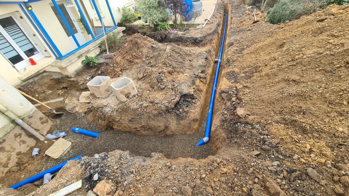 Remise aux normes d'un assainissement individuel - Provost TP