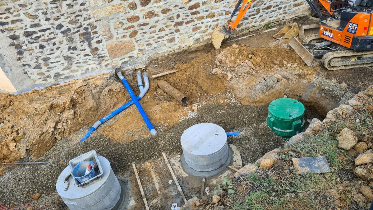 Remise aux normes d'un assainissement individuel - Provost TP